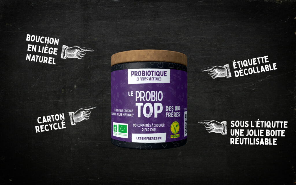 Probiotop, le Probiotique Vegan d’Origine Naturelle des BIO Frères ...